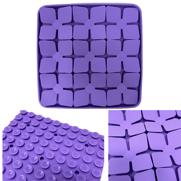 Slow Feeder / Lick Mat / Snuffle Mat- BPA Free, Food Grade Silicone Fe