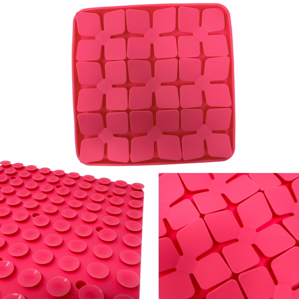 Slow Feeder / Lick Mat / Snuffle Mat- BPA Free, Food Grade Silicone Fe