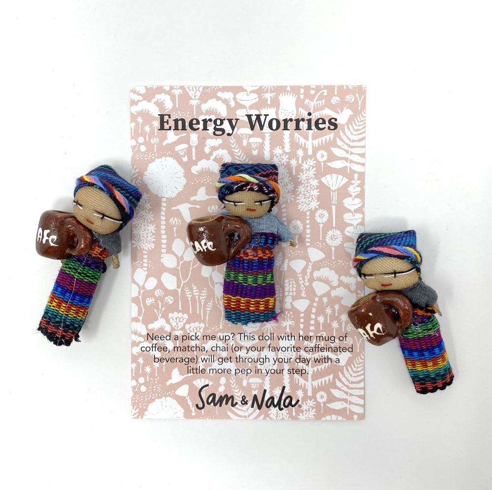 Hand-Woven Worry Doll - Energy